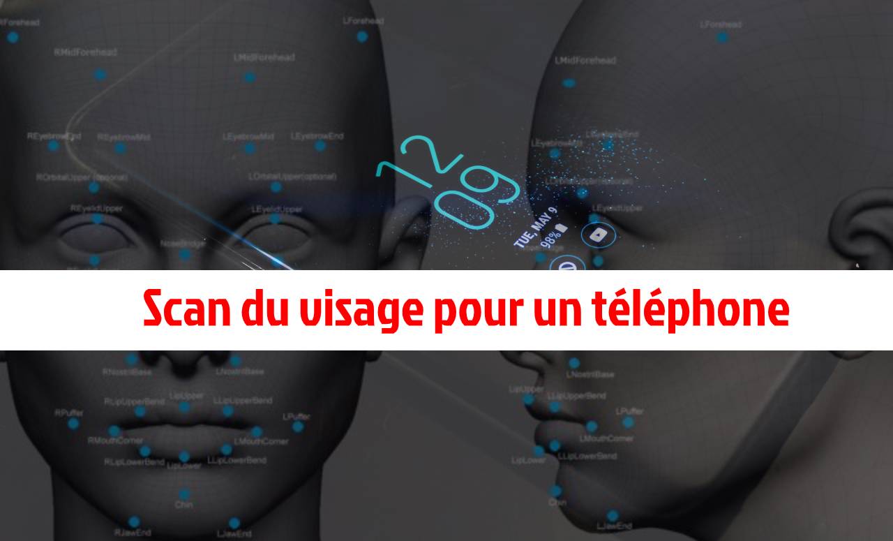Scan du visage pour acheter un smartphone - Guy Edgard Botson